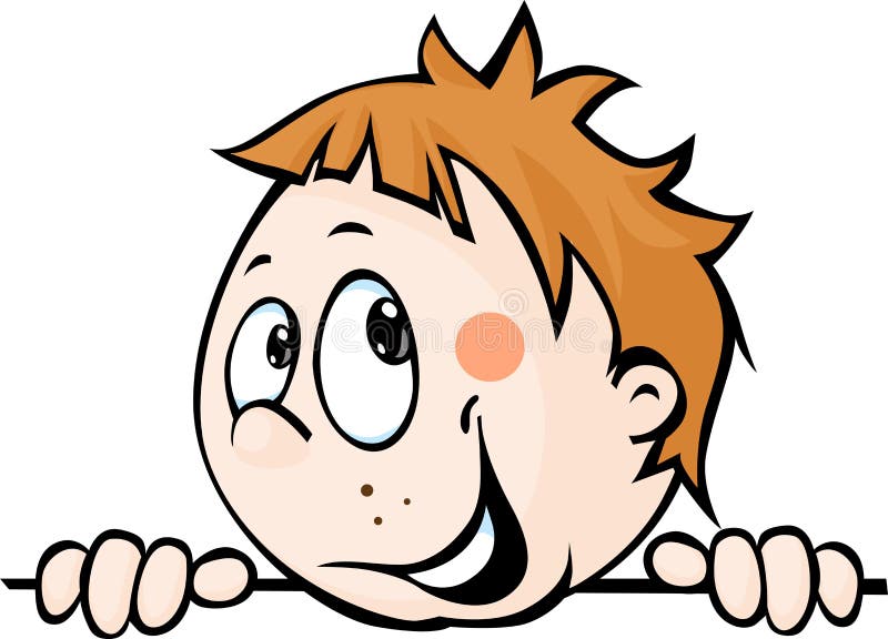 Child Peeking Stock Illustrations – 498 Child Peeking Stock ...