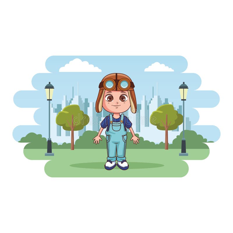 Cute child cartoon stock vector. Illustration of little - 135115122