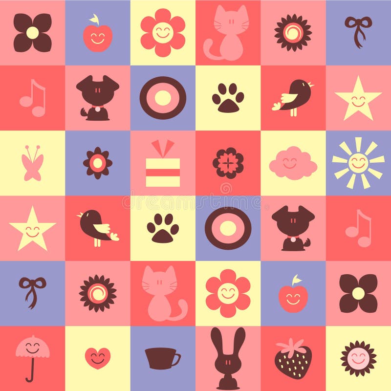 Cute childish frames stock vector. Illustration of drawing - 25423008