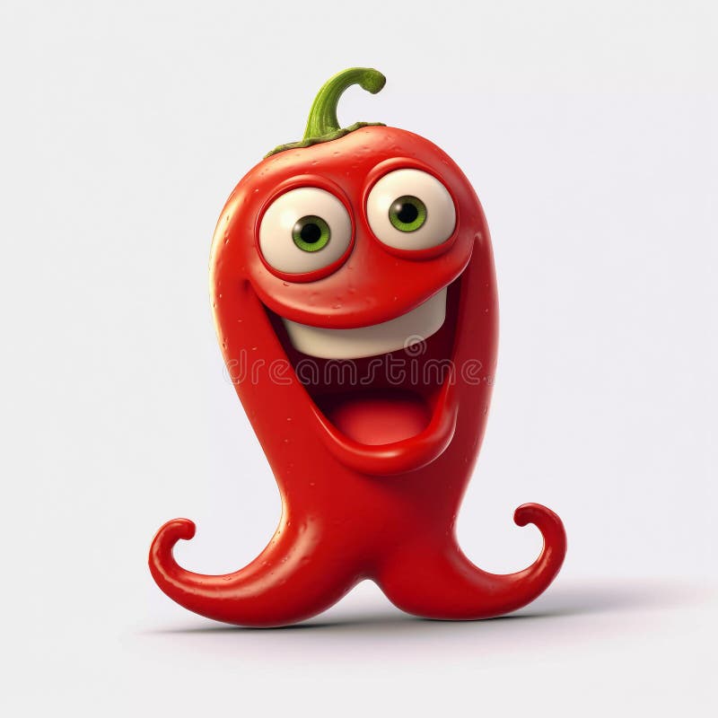 Cartoon Chilli Face Stock Illustrations – 481 Cartoon Chilli Face Stock ...