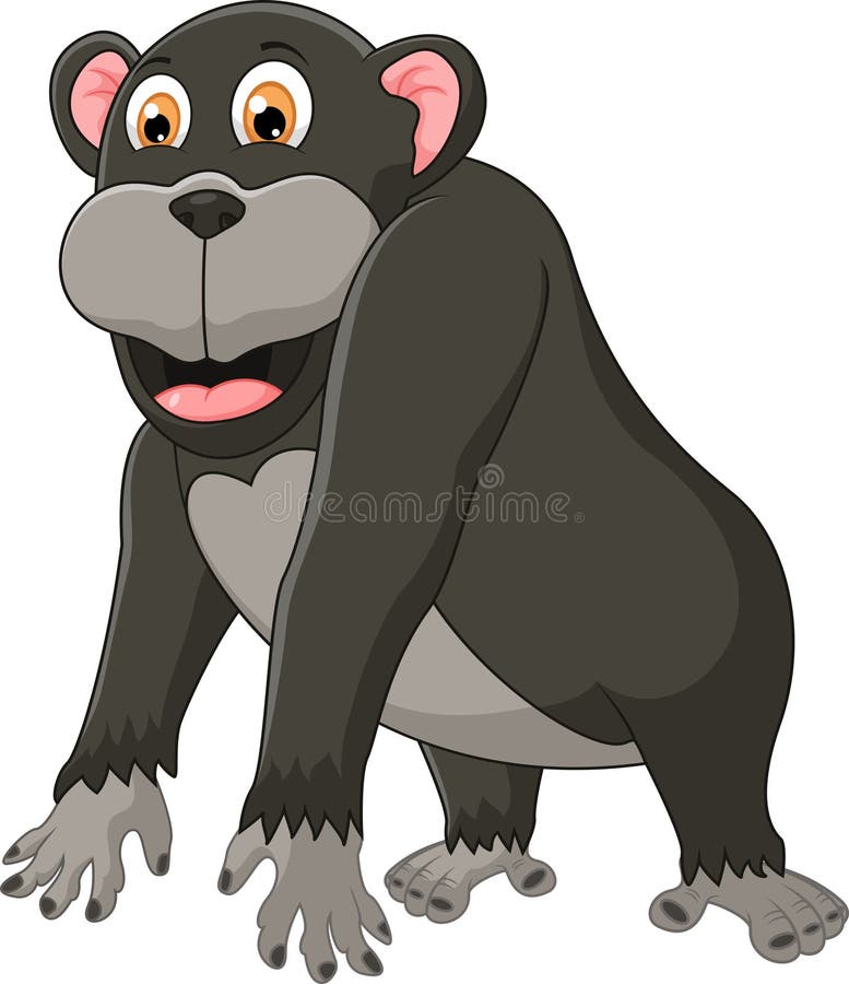 Brown Chimpanzee Stock Illustrations – 3,536 Brown Chimpanzee Stock ...