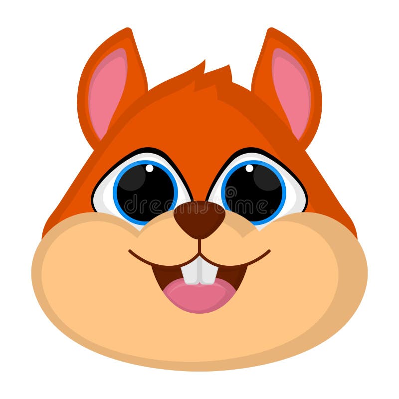 Cute Chipmunk Poses Cartoon Vector Illustration Stock Vector ...
