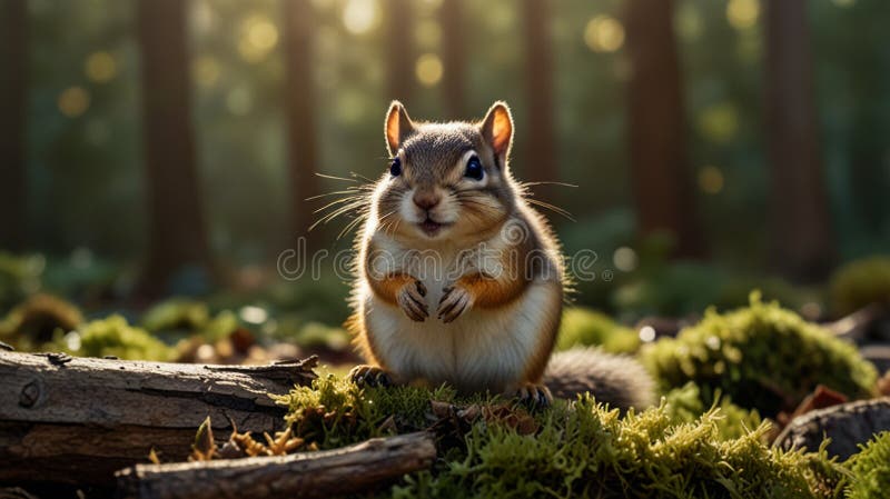 Chipmunk Poses Stock Illustrations – 214 Chipmunk Poses Stock ...