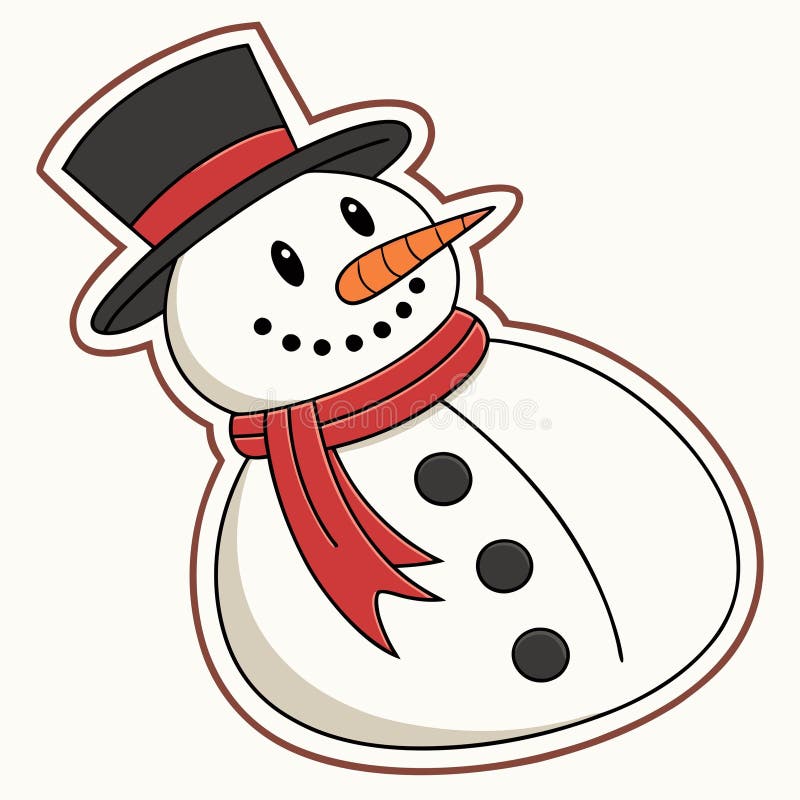 Cute Christmas Snowman Cookie Isolated on a Transparent Background ...