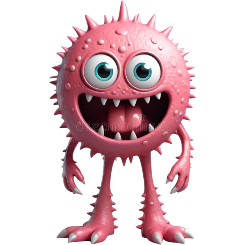 Circle monster stock vector. Illustration of shouting - 29372066