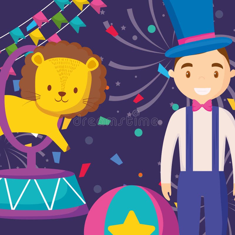 Animal Jumping Ring Stock Illustrations – 350 Animal Jumping Ring Stock ...