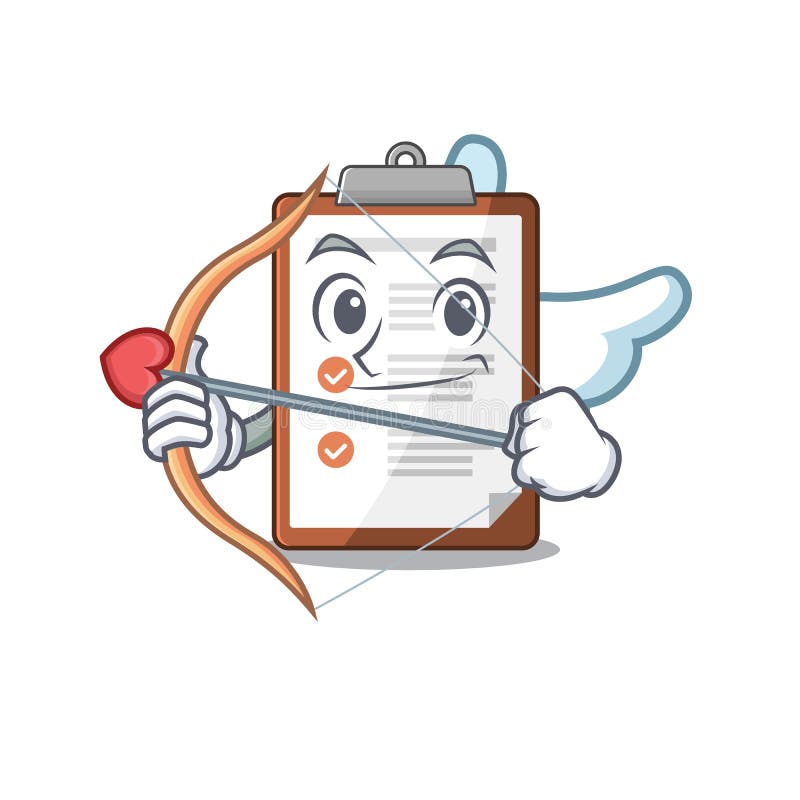 Cute Clipboard Scroll Cartoon Character in a Doctor with Tools Stock ...