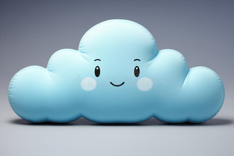 Cute Cloud with Sun and Snowflake Falling, Cute Cartoon Character ...
