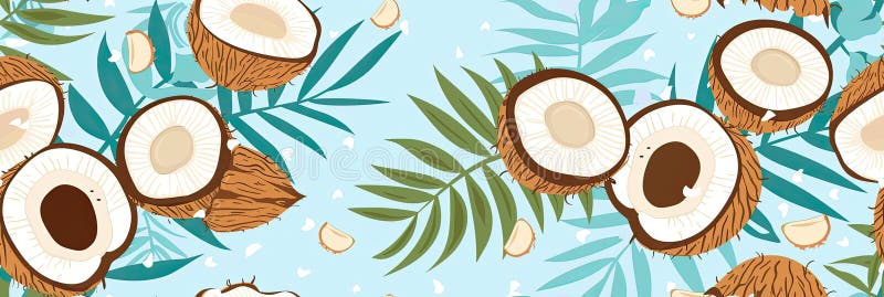 Cute cocos background stock illustration. Illustration of background ...