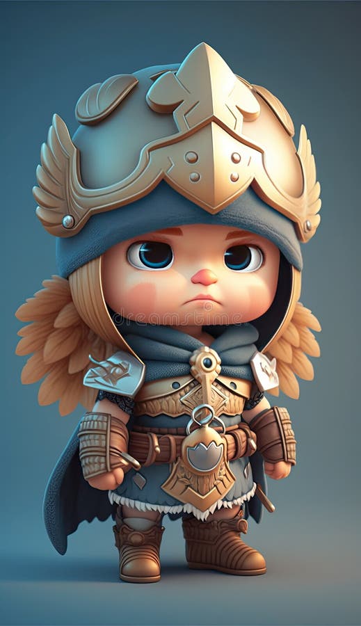 Cute Cod Animal Warrior Stock Illustrations – 4 Cute Cod Animal Warrior ...