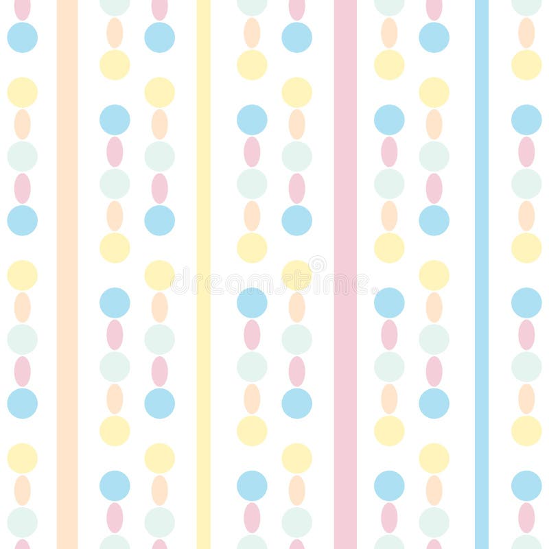 Cute Colorful Abstract Vector Pattern for Children, Seamless Repeat ...