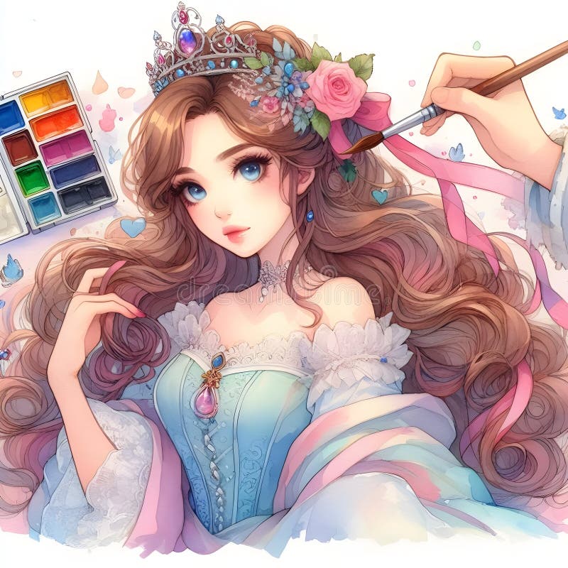 Cute Colorful Beautiful Artwork Stock Illustration - Illustration of ...