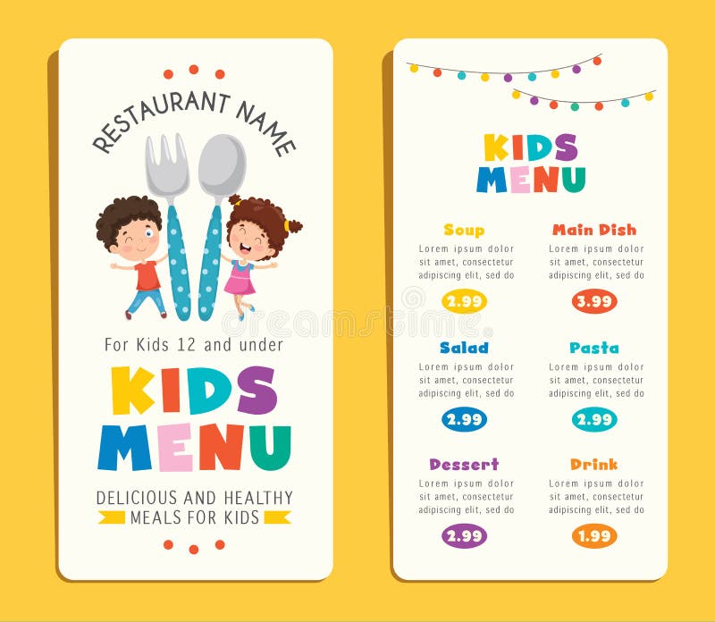 Buffet Kids Stock Illustrations – 302 Buffet Kids Stock Illustrations ...