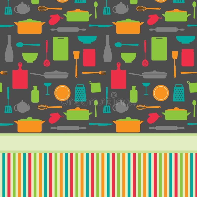 Colorful Menu Cover in Blue Tones Stock Vector - Illustration of ...