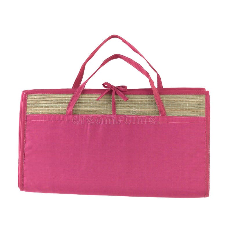 Cute Compact Mat for Picnic or Outdoor Activity Stock Image - Image of ...