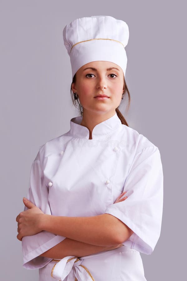 Cute cook girl stock image. Image of beautiful, perfect - 18782685