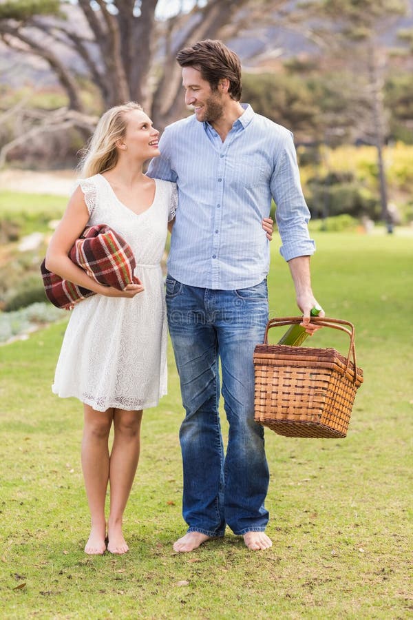 Cute Couple on Date Looking at Each Other Stock Image - Image of blonde ...