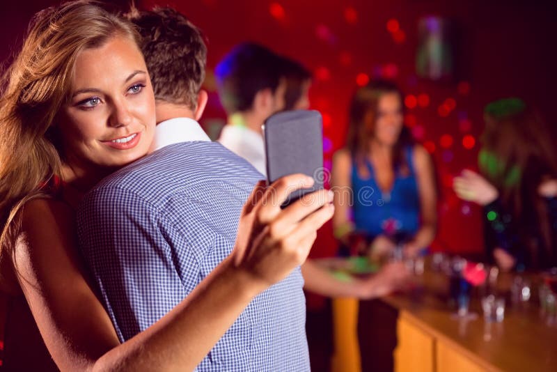 Cute Couple Slow Dancing Together Stock Photo - Image of dressed, view ...