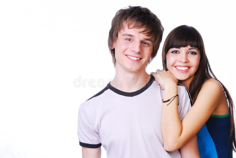 Cute couples stock photo. Image of expressing, happy, caucasian - 7229150