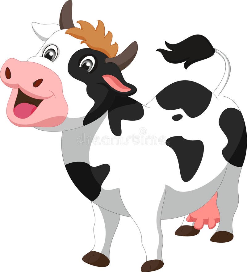 610+ Cute cow cartoon Free Stock Photos - StockFreeImages