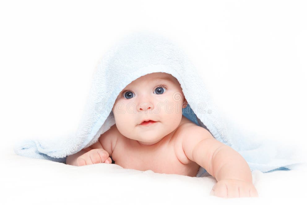 Cute crawling baby stock photo. Image of healthy, little - 17944888