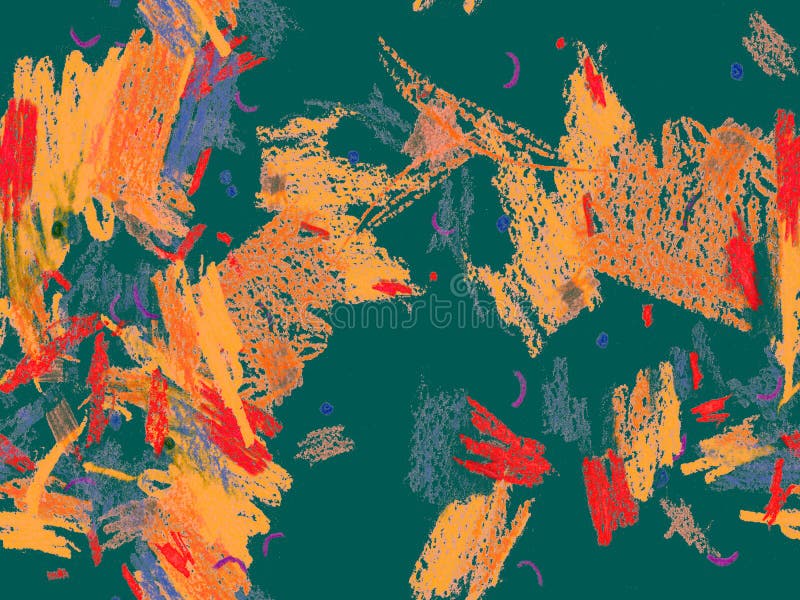 Cute Crayon Texture. stock illustration. Illustration of creative ...