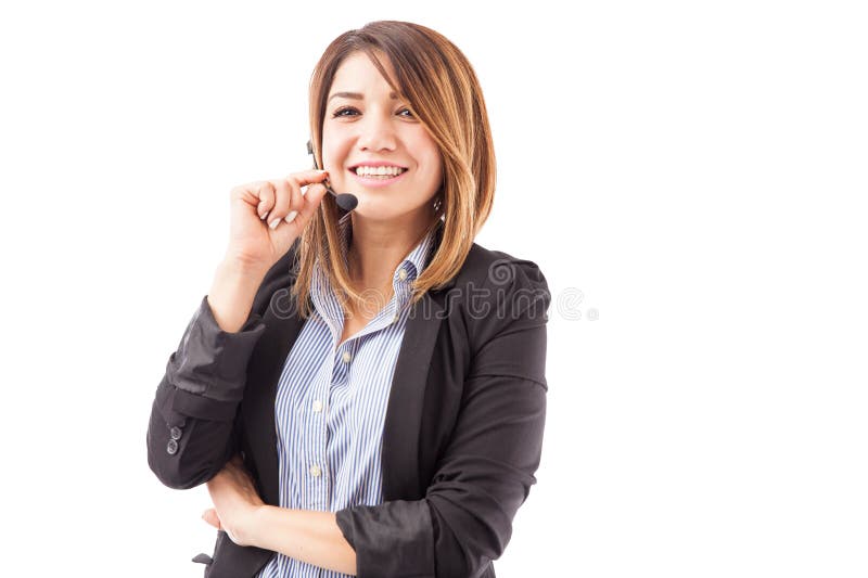 Cute Customer Buying Some Plants Stock Photo - Image of customer, green ...