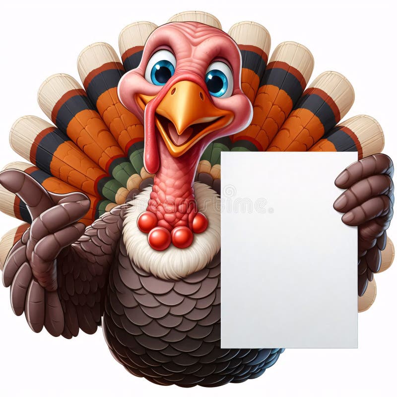 Cute 3d Animals Holding Up an Empty White Sign, All Isolated on a White ...