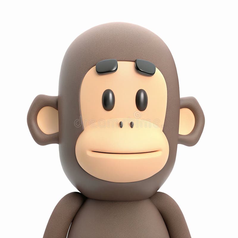 Cartoon Brown Monkey Character Stock Illustrations – 6,567 Cartoon ...