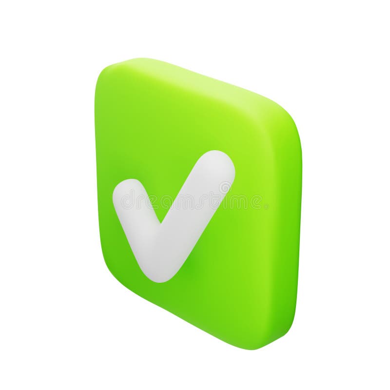 Cartoon Check Mark Green Stock Illustrations – 2,669 Cartoon Check Mark ...