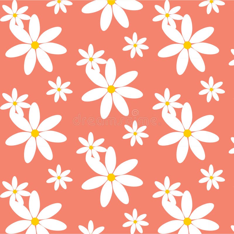 Cute Daisy Flower Cartoon Vector Illustration Stock Vector ...