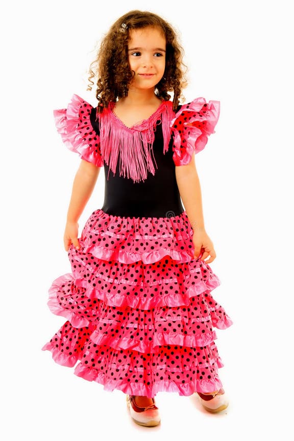 Cute Dancer stock image. Image of happy, exotic, cloth - 17508585