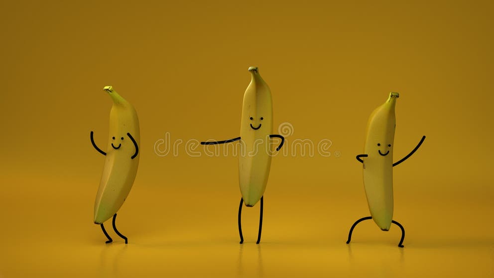 Dancing Bananas Stock Illustrations – 136 Dancing Bananas Stock ...