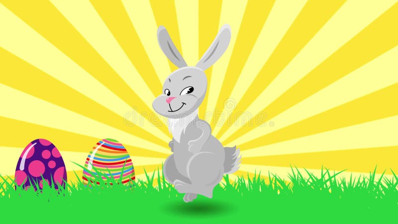 Cute Happy Face Emoticon with Glitch Effect on Yellow Background Stock ...