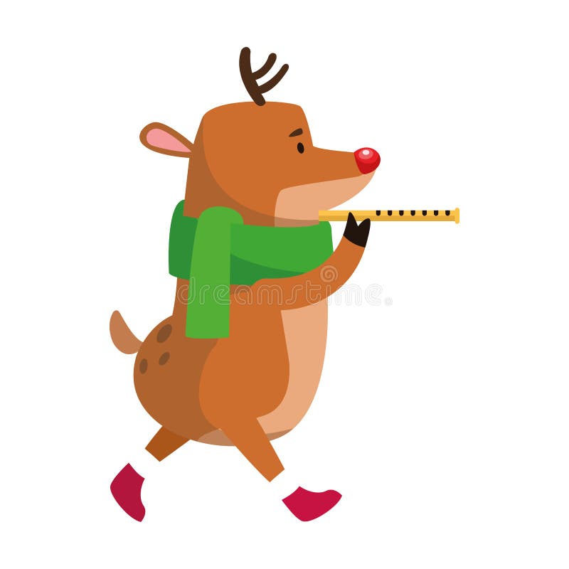 Animals Playing Flute Stock Illustrations – 75 Animals Playing Flute ...