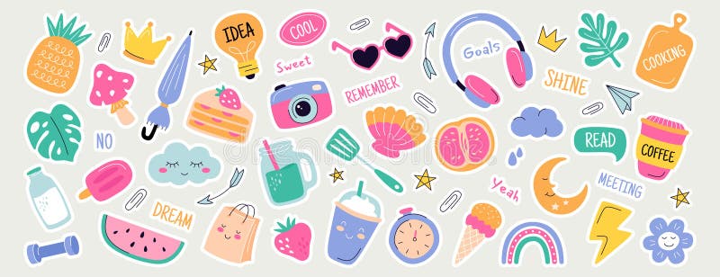Cute Diary Journal Stickers, daily Planner Labels with Quotes and ...