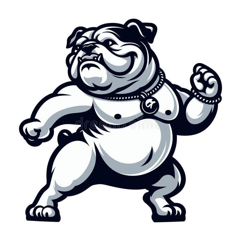 Cute Dog Dabbing Dance Vector Illustrator Stock Vector - Illustration ...