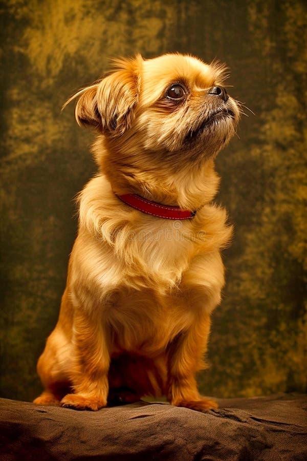 A Cute Dog Side View Full Length, Generative AI Stock Illustration ...