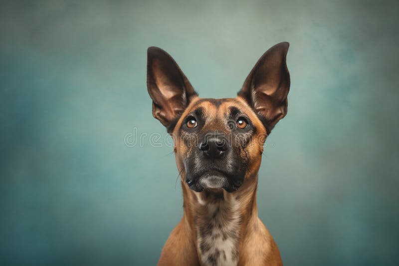 Cute Dog Studio Shot on Isolated Background. Generative AI Stock ...