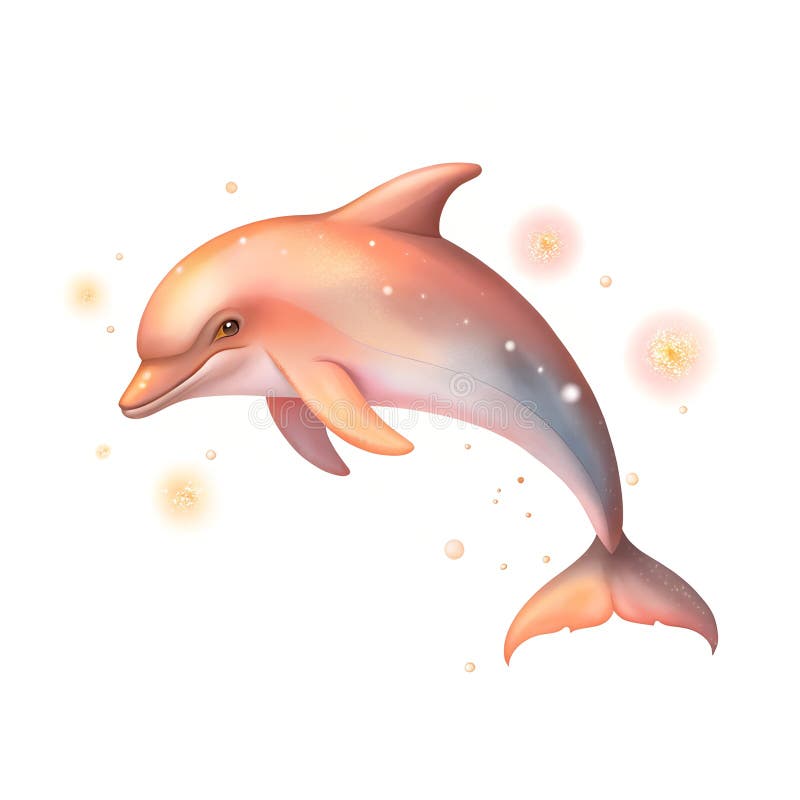 Dolphin Vector Realistic Stock Illustrations – 332 Dolphin Vector ...