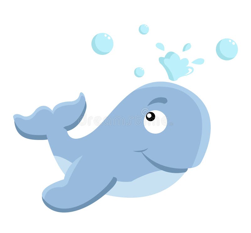 Cute Dolphins in Various Poses Cartoon Illustration Stock Vector ...