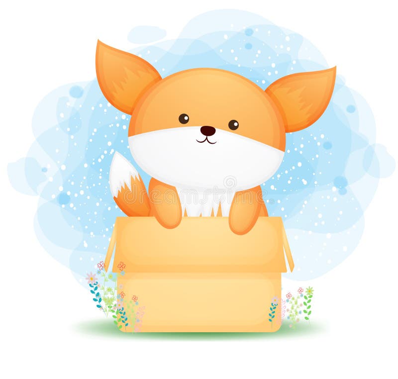 Fox Inside Box Stock Illustrations – 27 Fox Inside Box Stock ...