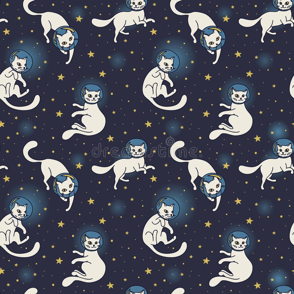 Floating Cat Stock Illustrations – 4,441 Floating Cat Stock ...