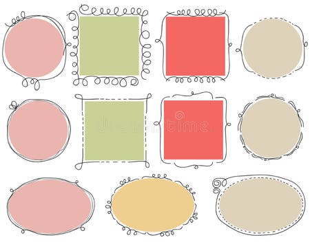 Cute Doodle Frames Stock Illustrations – 7,571 Cute Doodle Frames Stock ...