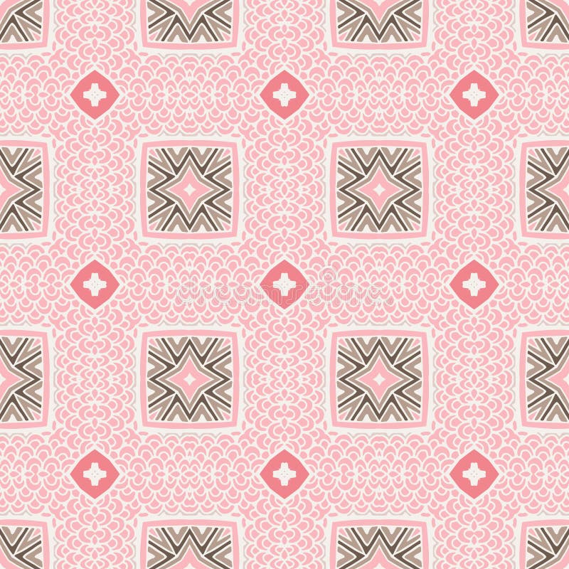 Cute Doodle Scribble Hand Drawn Pattern Stock Vector - Illustration of ...