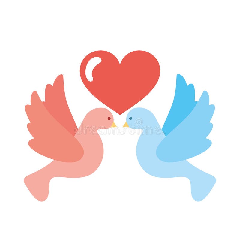 Cute dove flying icon stock vector. Illustration of love - 96078031