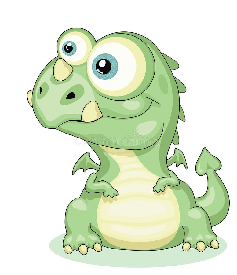Cute Dragon Stock Image - Image: 23299771