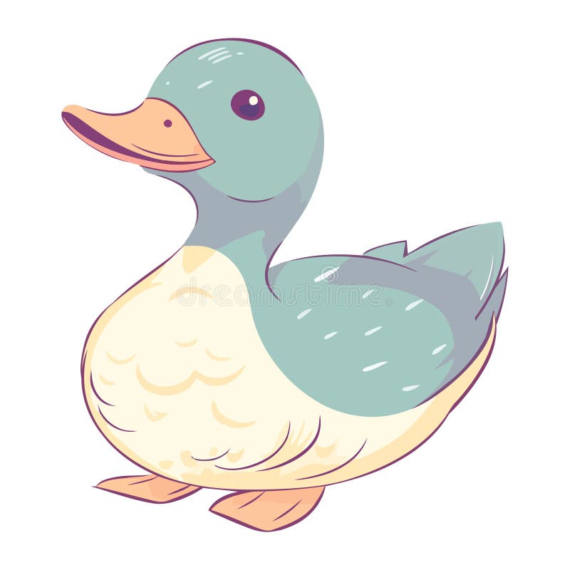 Cartoon Duck Quacking Stock Illustrations – 58 Cartoon Duck Quacking ...