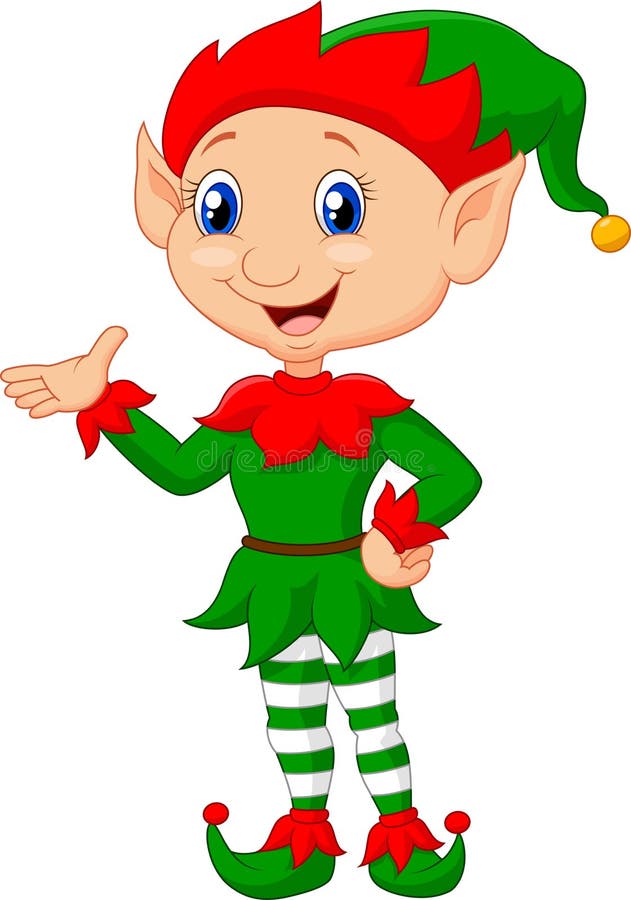 Cute Dwarf Cartoon with Back View Stock Vector - Illustration of luck ...