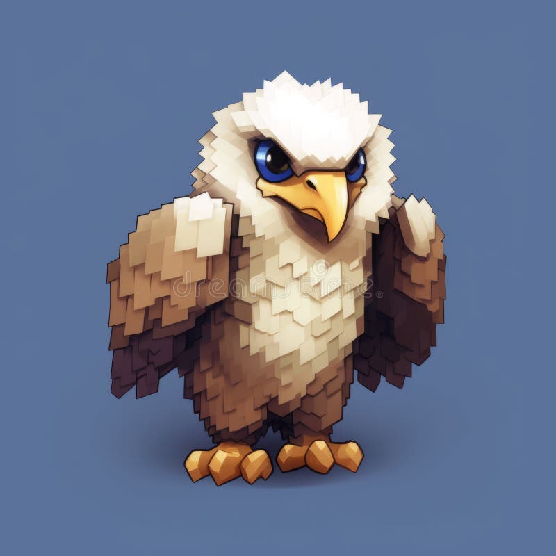 Pixel Eagle Stock Illustrations – 170 Pixel Eagle Stock Illustrations ...
